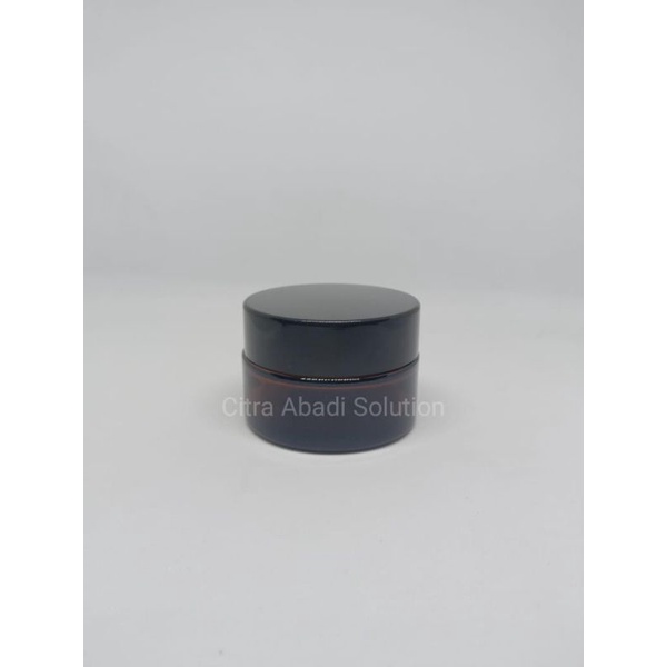 Jual pot Cream Jar Kaca Amber Glass 15gr | Shopee Indonesia