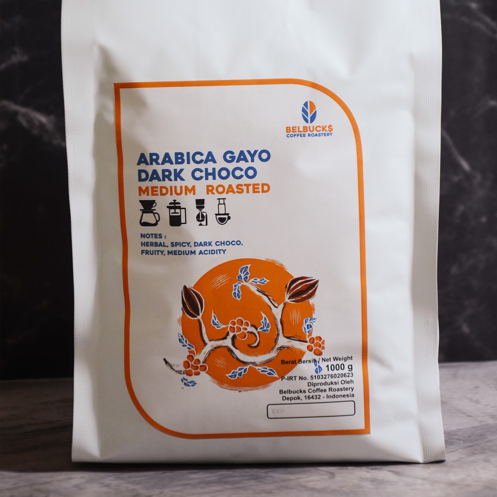 Jual Kopi Arabica Gayo Dark Choco 1 Kg | Shopee Indonesia