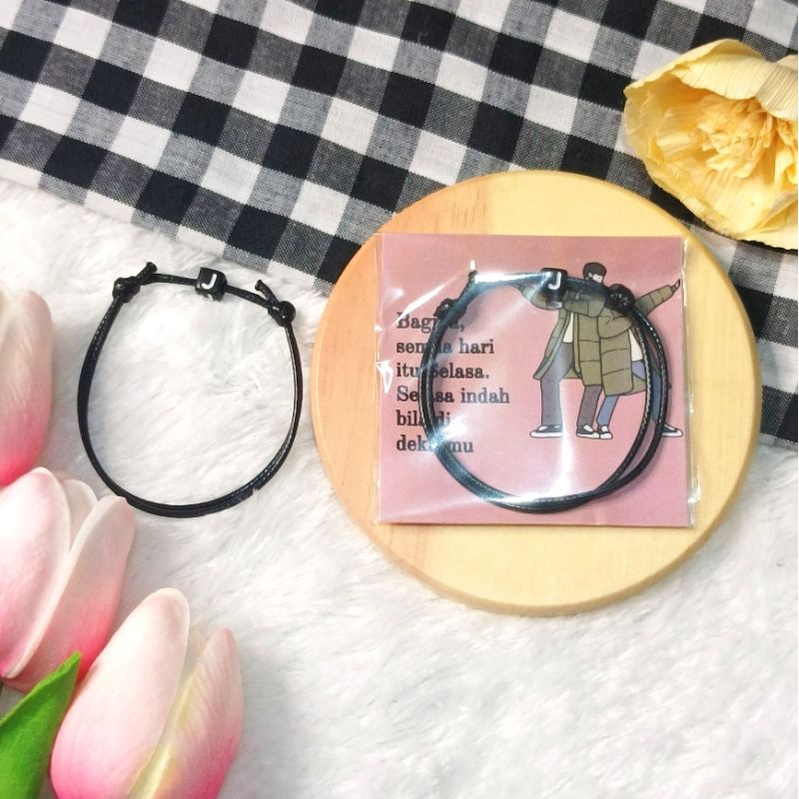 Jual GELANG INISIAL HURUF SINGLE SLIDE DADU (1,5 MM), •BEPINK OFFICIAL ...