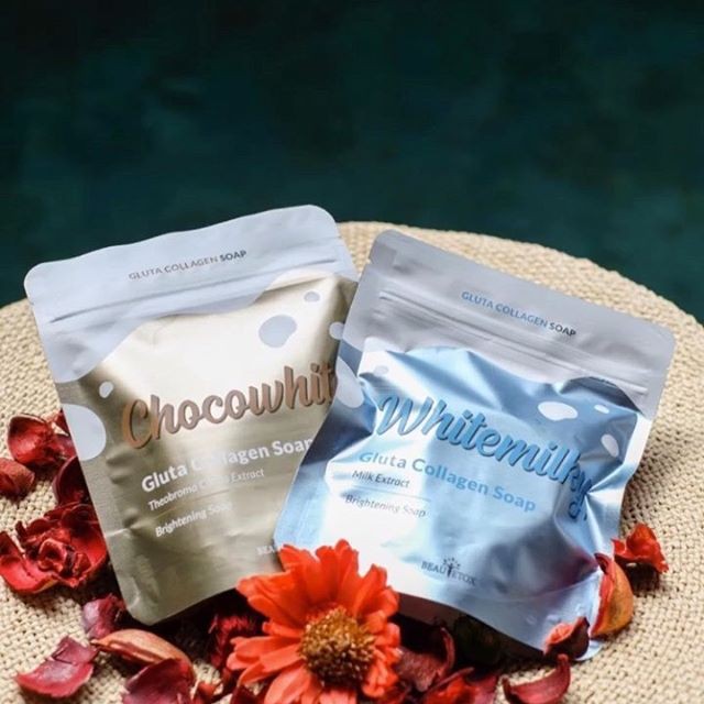 Jual [FREE GIFT] Gluta Collagen Soap Whitemilky&Chocowhite by Beautetox ...