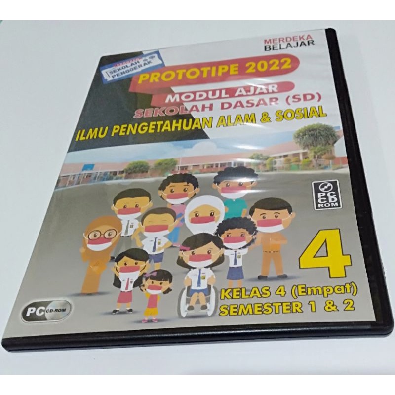 Jual CD/DVD Modul Ajar Kurikulum Merdeka 2022 IPAS Kelas 4 Semester 1 dan 2 | Shopee Indonesia
