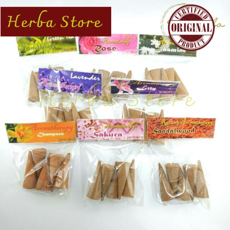 Jual Ratus Aromaterapi Bakar Kerucut RA | Dupa Kerucut Harga per ...