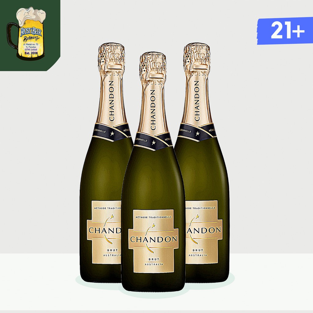Jual Chandon Brut NV 12.5% 750 ml - Sparkling Wine - mirip Champagne ...