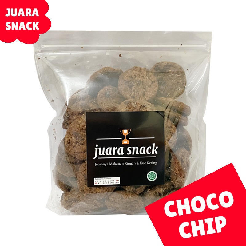 Jual Juara Snack Biskuit Choco Chip Coklat 200gr | Shopee Indonesia