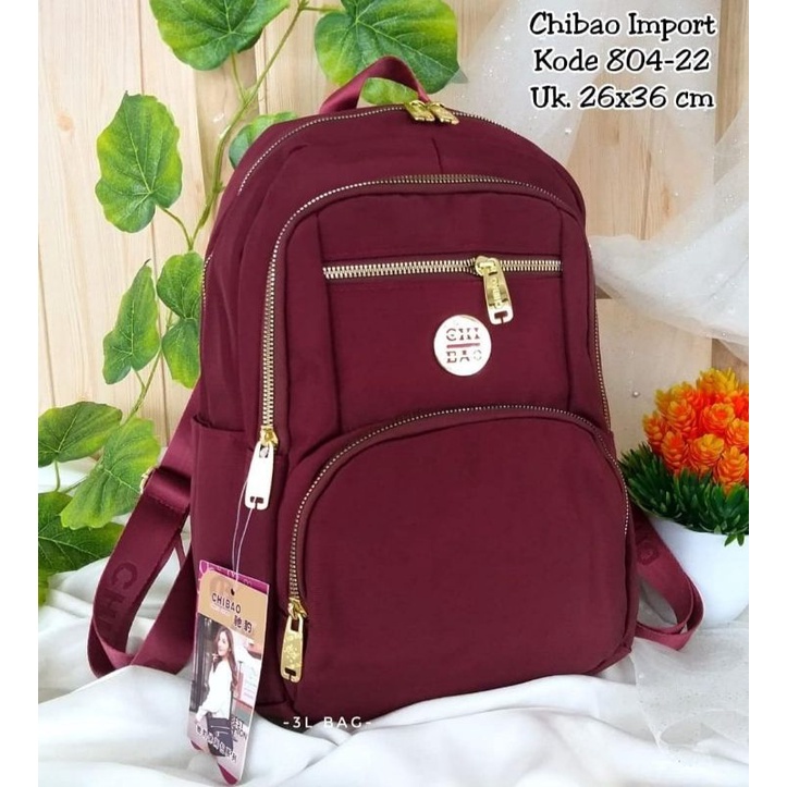 Jual TERBARU!!! TAS RANSEL WANITA CHIBAO IMPORT/TAS WANITA CHIBAO ...