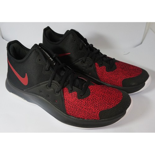 Jual Sepatu Basket Nike Air Versatile III (Blcak Gym Red White) Size ...