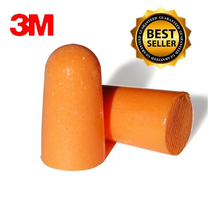 Jual 3M Earplug 1100 Pelindung Penutup Telinga Foam Ear Plug Protector | Shopee Indonesia