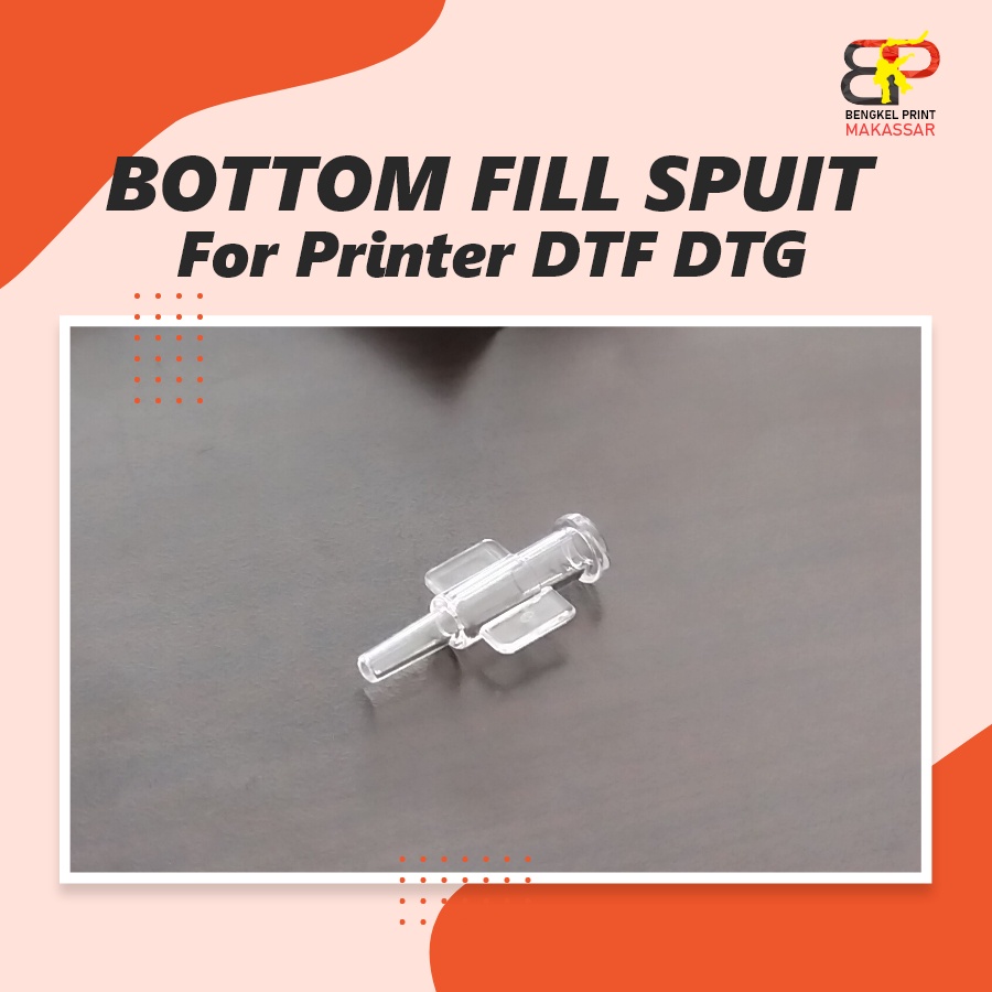Jual Bottom Fill Sambungan Spuit For Printer DTF DTG | Shopee Indonesia