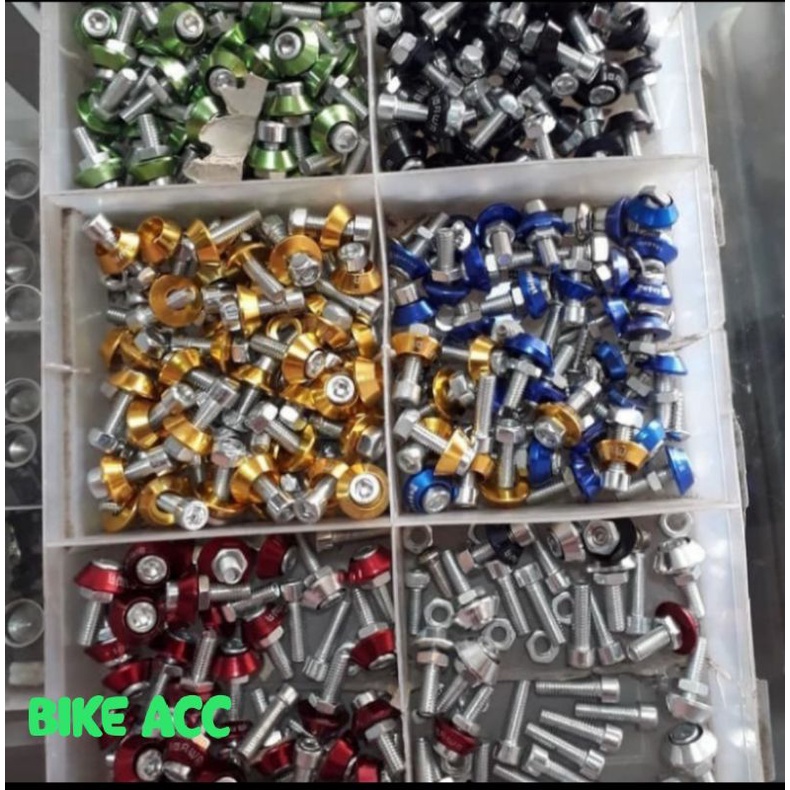 Jual Baut Monel Variasi Body Motor Universal | Shopee Indonesia