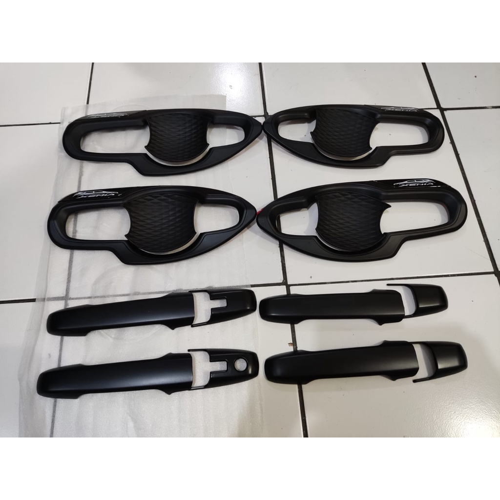 Jual Paket Outer Handle All New Avanza xenia velos 2022 Hitam Doff | Shopee Indonesia