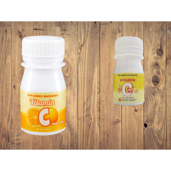 Jual Vitamin C 25mg//100mg Botol Pim isi 100 | Shopee Indonesia