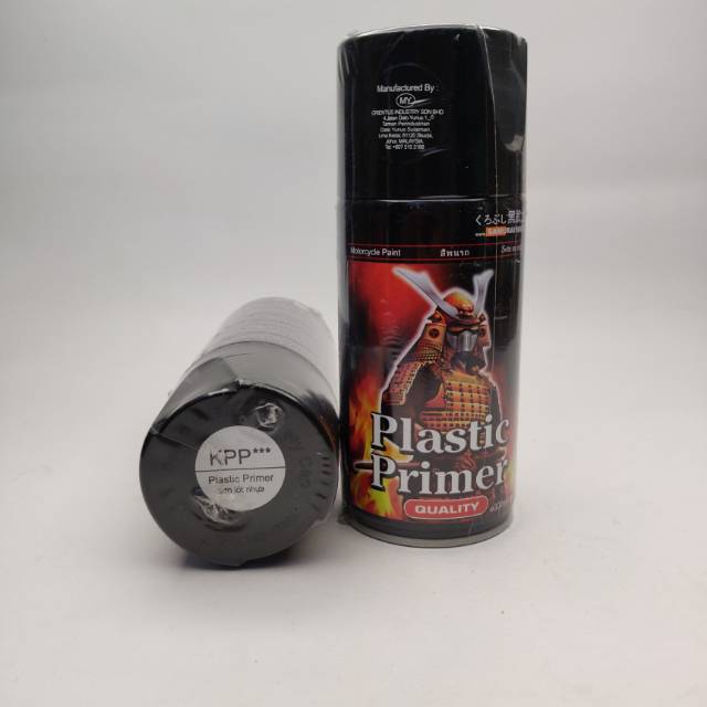 Jual SAMURAI PAINT PLASTIC PRIMER KPP PELAPIS PERMUKAAN PLASTIK 300ml ...