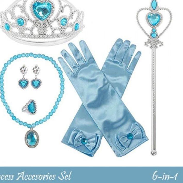 Jual Lagi Trend - BANDO MAHKOTA SARUNG TANGAN TONGKAT PRINCESS set 6 in ...