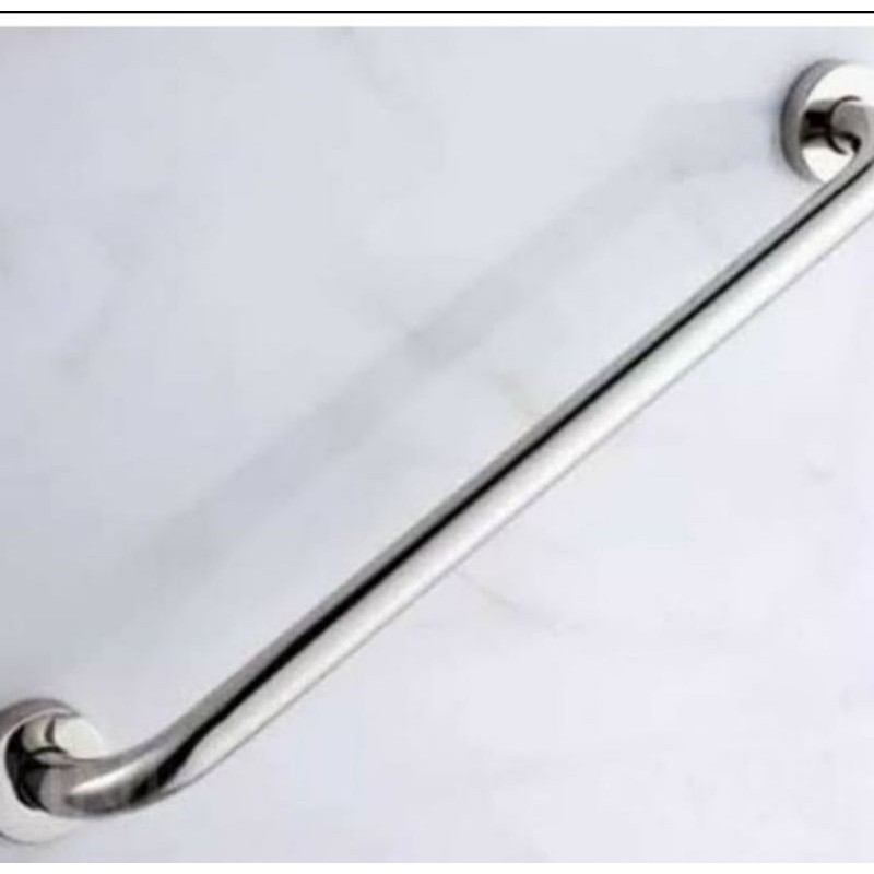 Jual pegangan kamar mandi / pegangan bath tub 100 cm stainless sus 304 ...