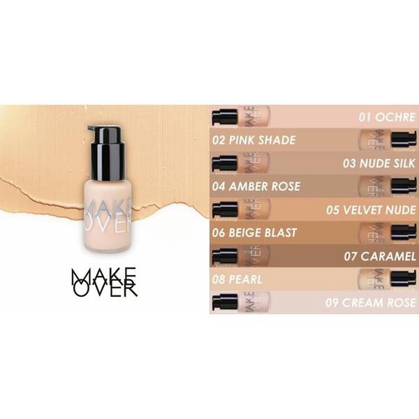 Jual Make Over Ultra Cover Liquid Foundation / Makeover Ultra Cover ...