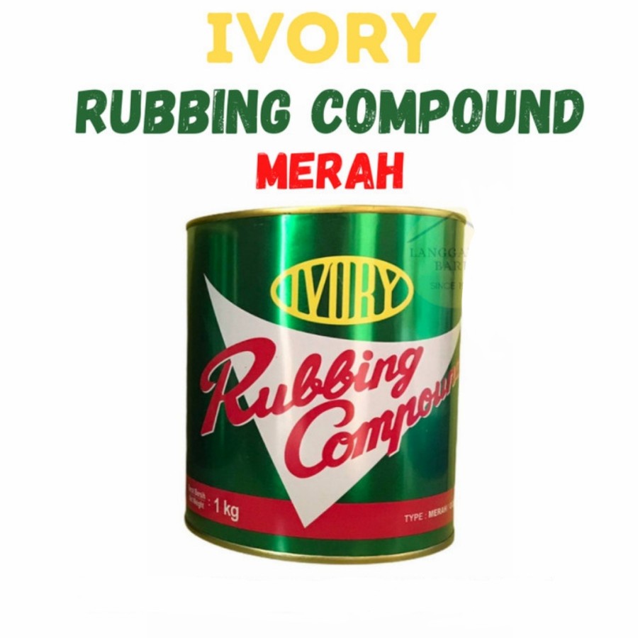 Jual Rubbing Compound Ivory Putih Merah kuning besar Kompon Kasar Halus ...