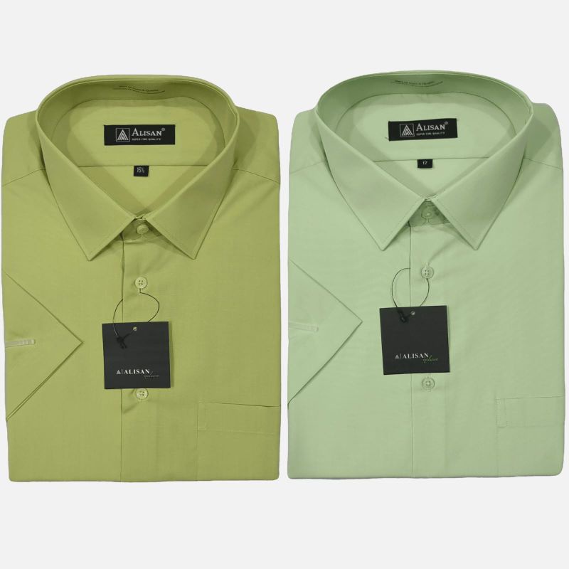 Jual Kemeja Alisan ukuran JUMBO lengan pendek beragam warna | Shopee ...