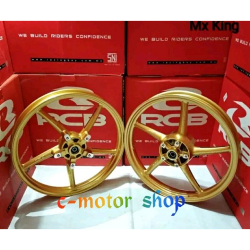 Jual velg rcb SP522 MX king 160/185 gold | Shopee Indonesia