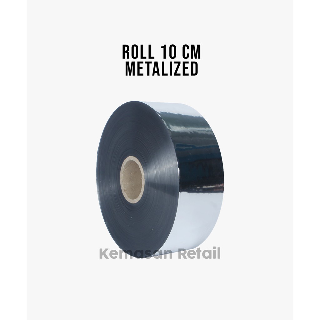 Jual Metalized Silver Roll 10cm x 1000m - Roll Plastik Kemasan ...