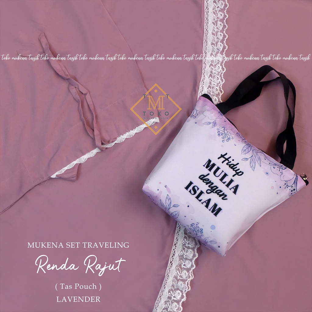 Jual TOKO MUKENA TASIK - MUKENA Traveling Renda Rajut Pouch | Shopee ...