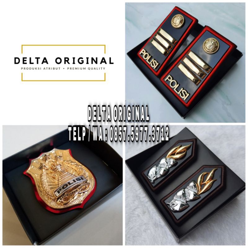 Jual Set Pangkat Ipda/Iptu/AKP Polri | Shopee Indonesia