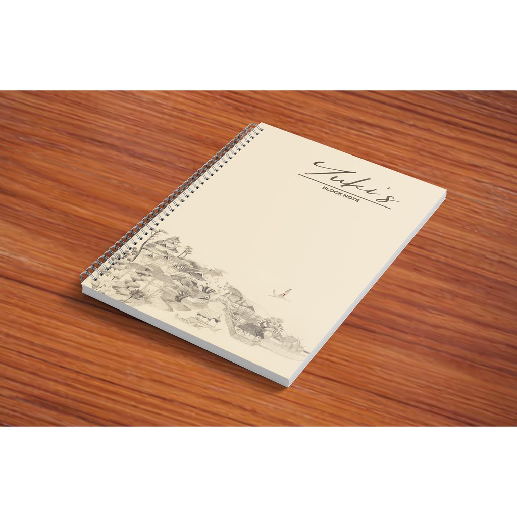 Jual NOTEBOOK / BLOCKNOTE CUSTOM (gratis pembatas buku) | Shopee Indonesia