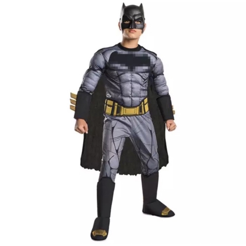 Jual kostum batman anak halloween costume cosplay superhero batman kids ...