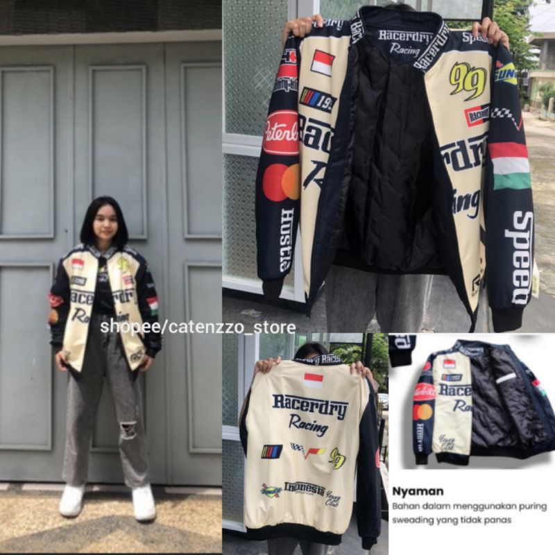 Jual VARSITY JACKET NASCAR CHASE AUTHENTIC- JAKET MOTOR - JAKET SUNMORI - JAKET RACING PRIA ...