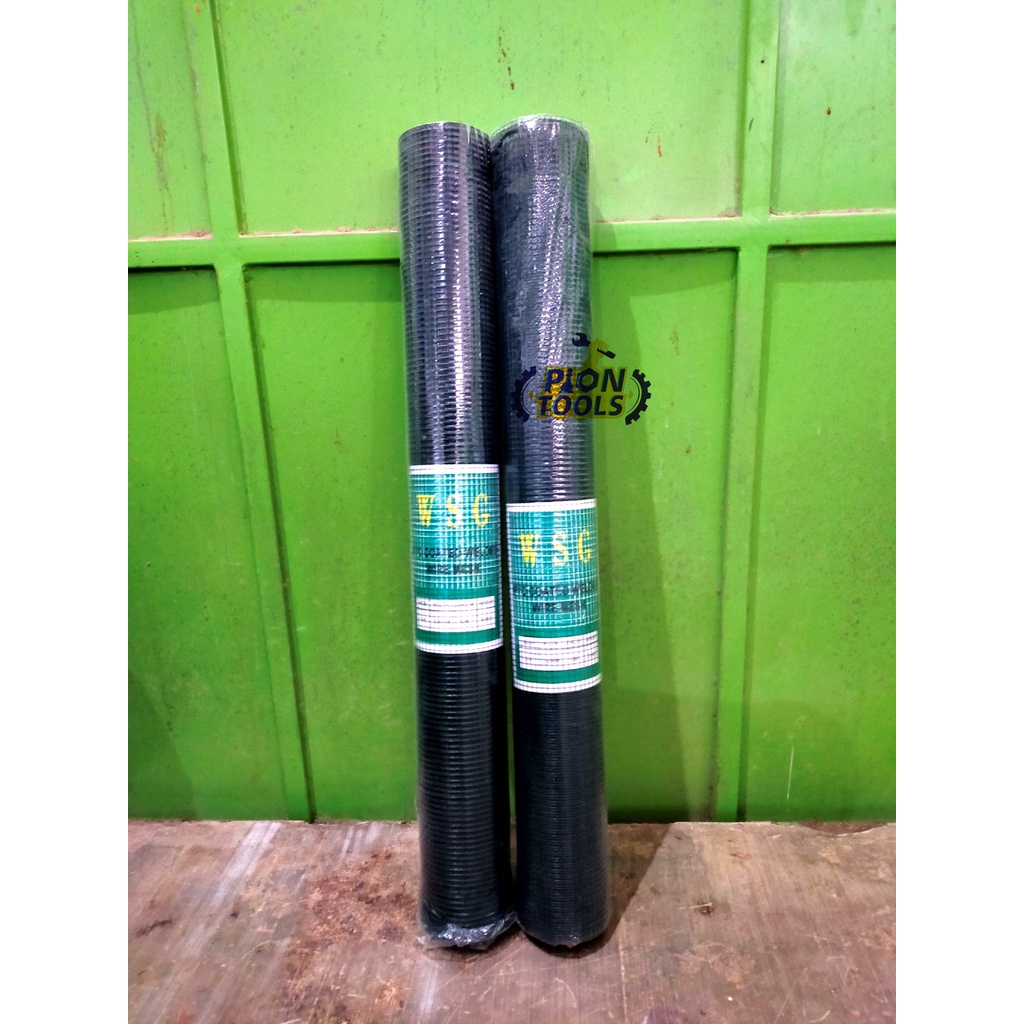 Jual KAWAT LOKET PVC HIJAU 1/4" 2,7 kg ram wire mesh 1/4 inch | Shopee ...