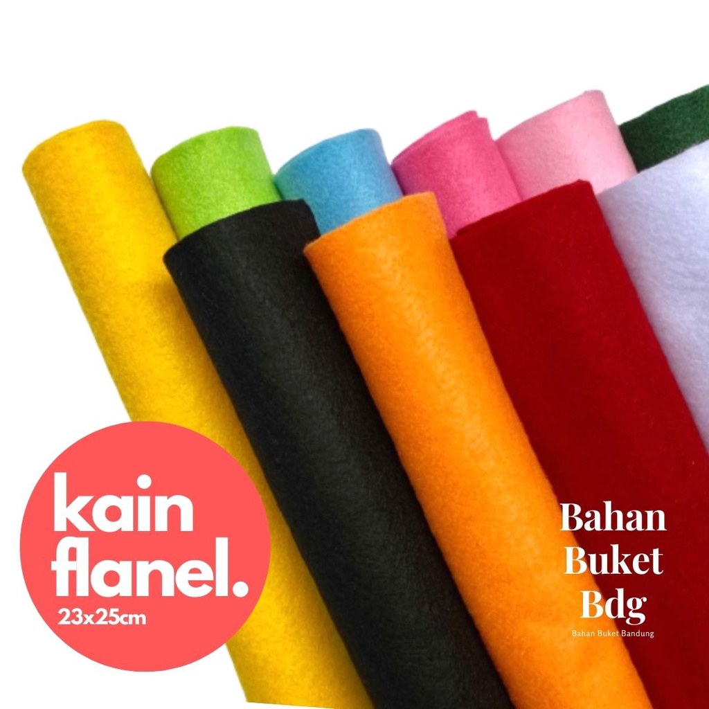 Jual KAIN FLANEL MURAH PER LEMBAR 25X23CM | Shopee Indonesia