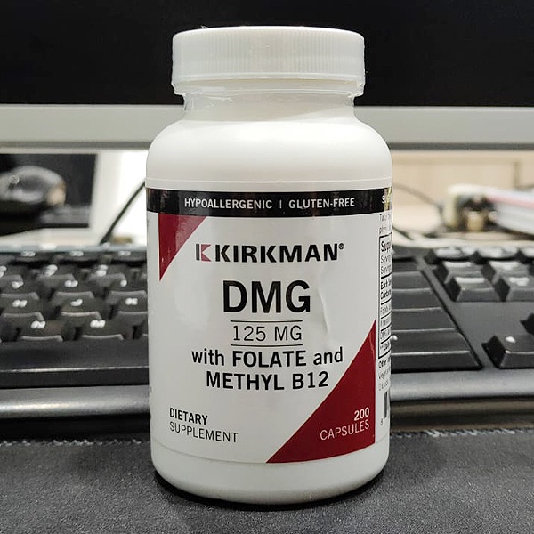 Jual DMG (Dimethylglycine) with Folic Acid and Methyl B-12 - 200 caps ...
