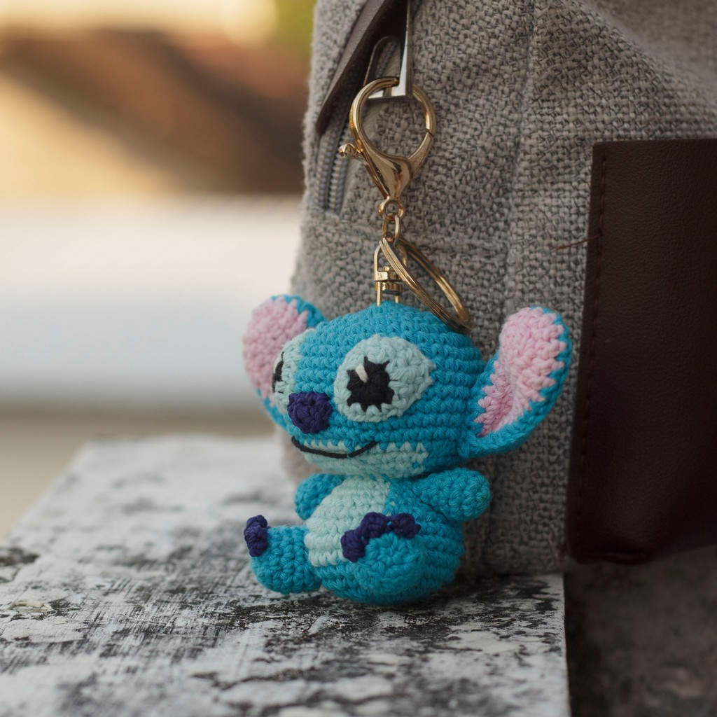 Jual Stitch Disney Amigurumi | Keychain | Crochet | Shopee Indonesia