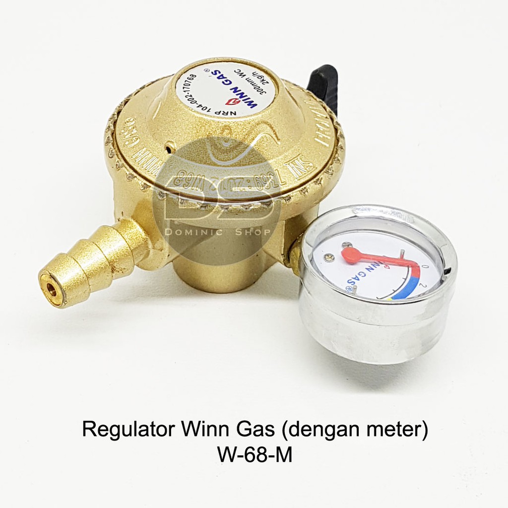 Jual Regulator Winn Gas dengan meter W-68-M / Regulator Tabung Gas ...