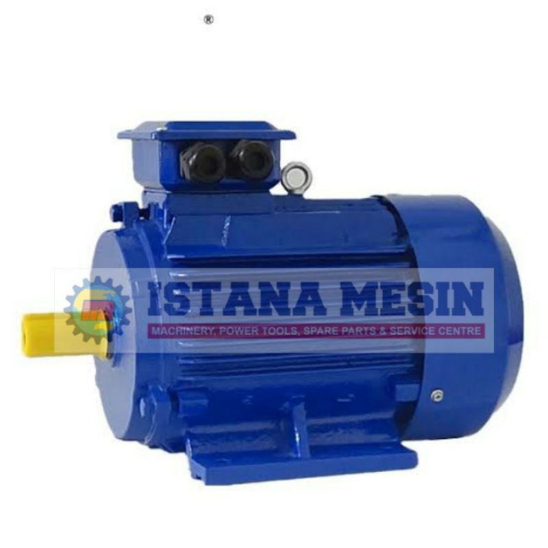 Jual ELECTRO MOTOR 3PHASE DINAMO LISTRIK 3HP PUTARAN LAMBAT ELMOT ...