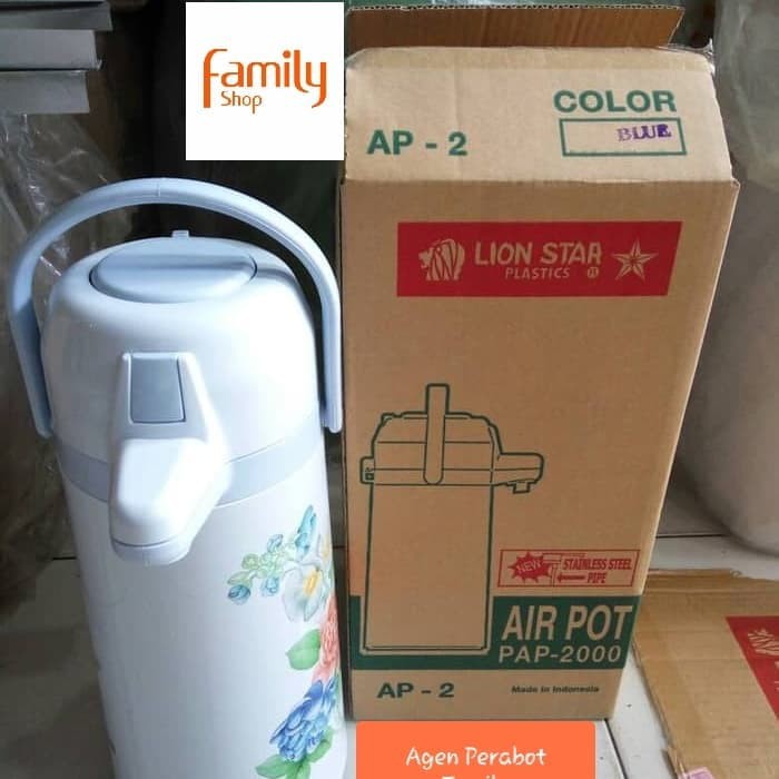 Jual KHUSUS GOJEK! TERMOS AIR PENCET (AIRPOT) 2 LITER LION STAR PAP-2000 APF715 | Shopee Indonesia