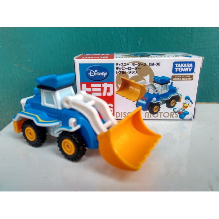 Jual Tomica Disney Motors DM-06 Chubby loader Donald duck Diecast murah | Shopee Indonesia