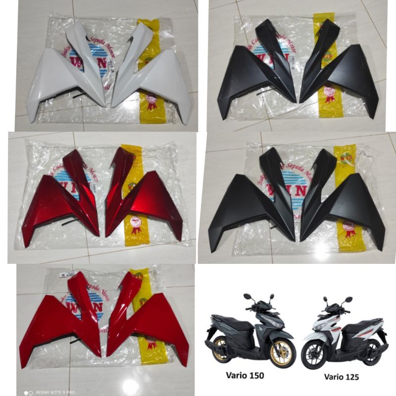 Jual sayap tebeng vario 125 150 led old k59 grey abu abu merah putih ...