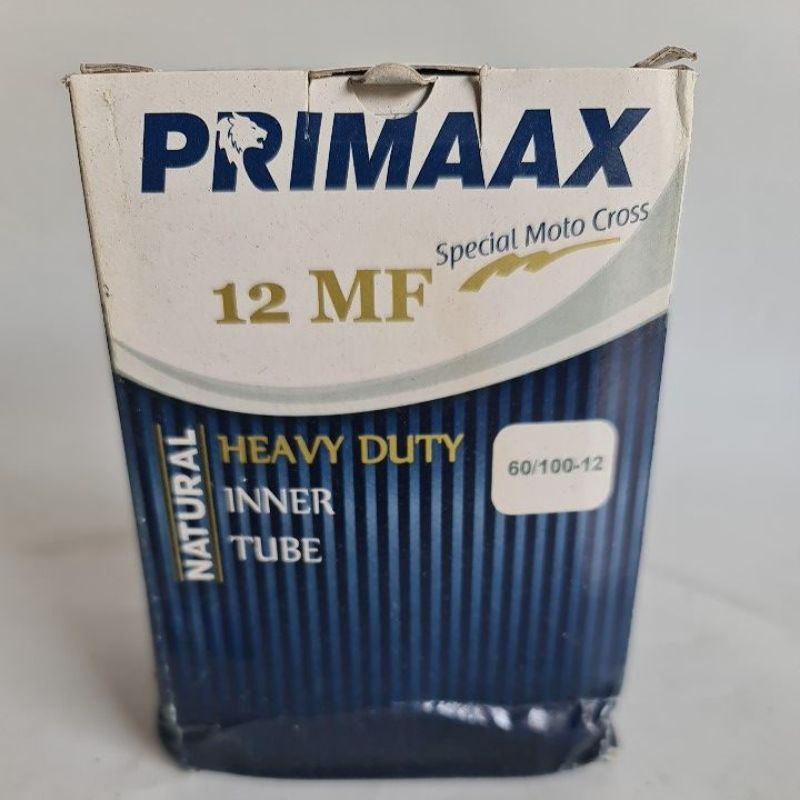 Jual ban dalam heavy duty primaax ring 12 60/100 trail depan | Shopee ...