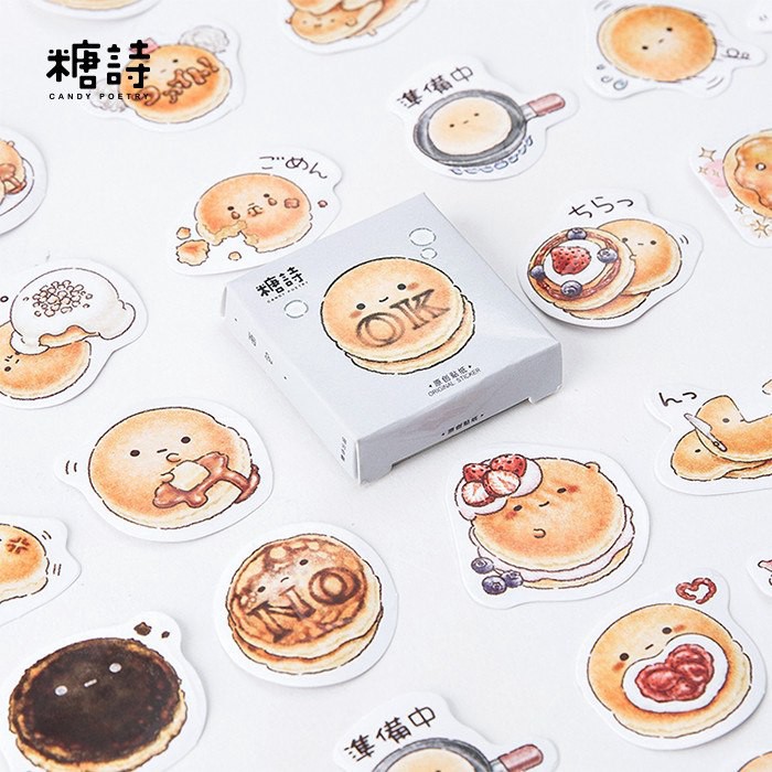 Jual Sticker Gambar Roti Lucu Isi 45 pcs | Shopee Indonesia