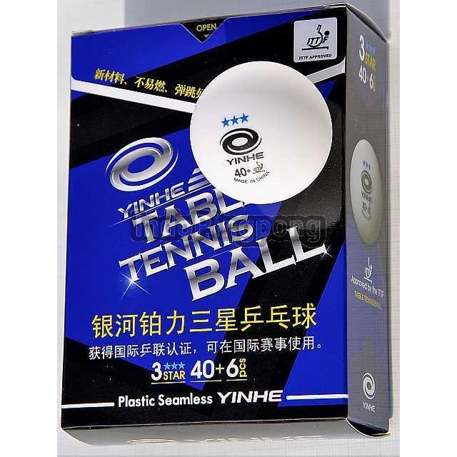 Jual Yinhe 3-Star Poly Balls 40+ Seamless ~ Bola Plastik Pingpong | Shopee Indonesia