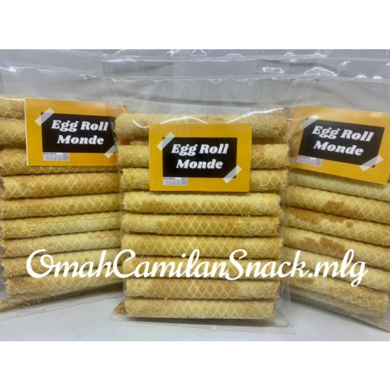 Jual Snack egg rolls enak empuk best seller | Shopee Indonesia