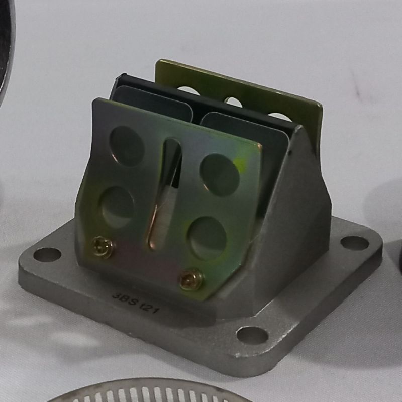 Jual MANIPOL VESPA SUSUN 2 POLISH intake membran manifold carbu karet ...