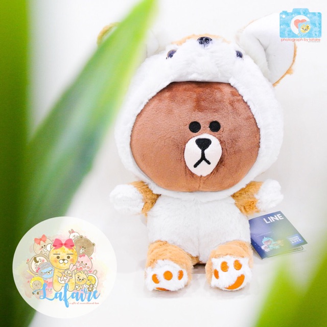 Jual Boneka Line Friends Fox Brown (Unofficial) | Shopee Indonesia