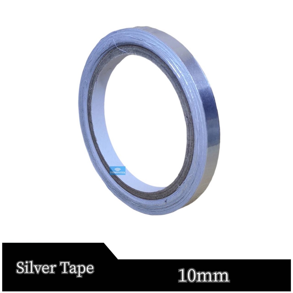 Jual Silver Tape / Solatip Perak 10mm | Shopee Indonesia
