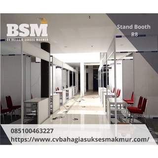 Jual Stand booth R8 ukuran 2x2 stand pameran partisi pameran booth ...