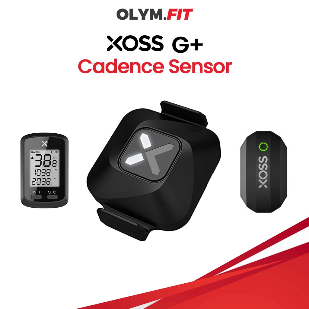 Jual ORIGINAL XOSS Cadence G+ Heart Rate Monitor Sensor Speedometer ...