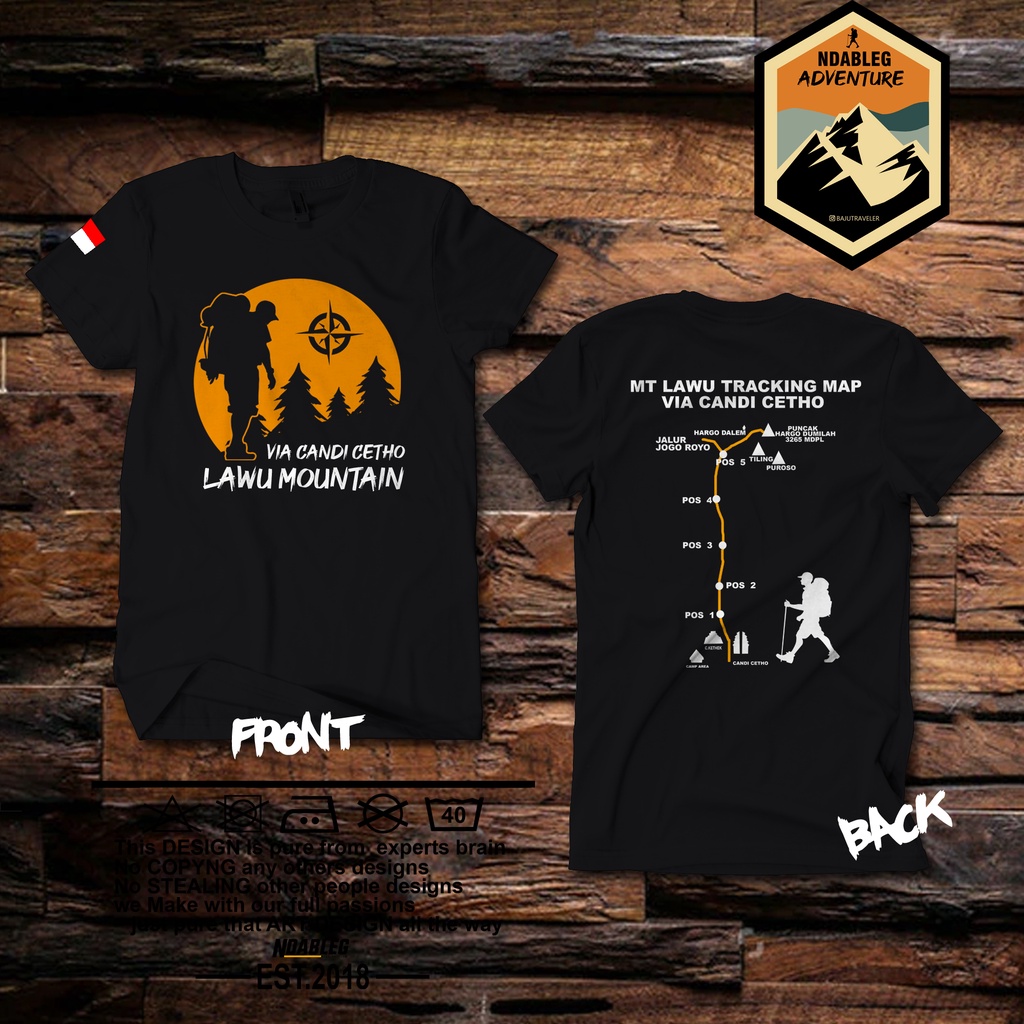 Jual kaos gunung lawu via candi cheto | Shopee Indonesia