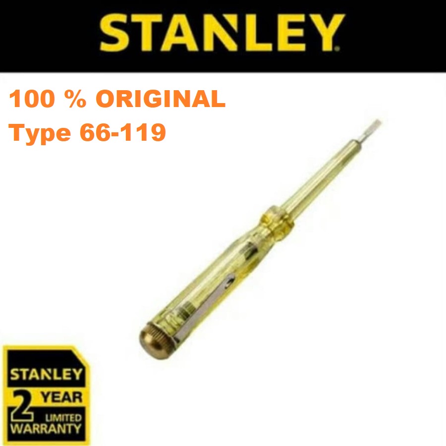 Jual Stanley Tespen Listrik Original Taspen Minus ( - ) 100v - 500v ...