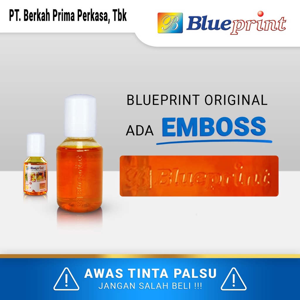 Jual Tinta Original BLUEPRINT 003 Refill For Printer Epson L1110 L3110 ...