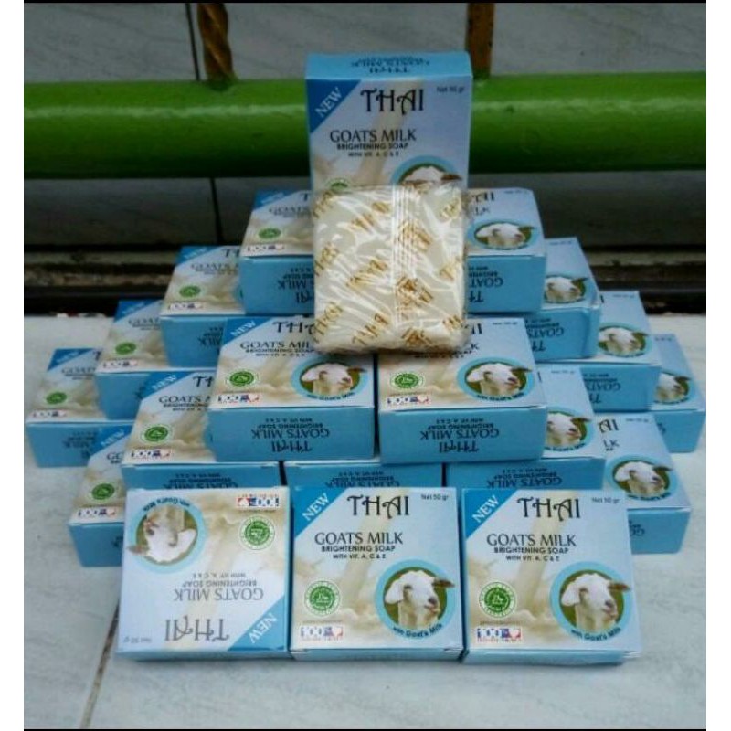 Jual THAI Goat's Milk Soap ( Sabun Susu Kambing) | Shopee Indonesia